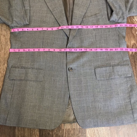 Chaps | Suits & Blazers | Chaps Ralph Lauren Houndstooth Two Button Blazer | Poshmark